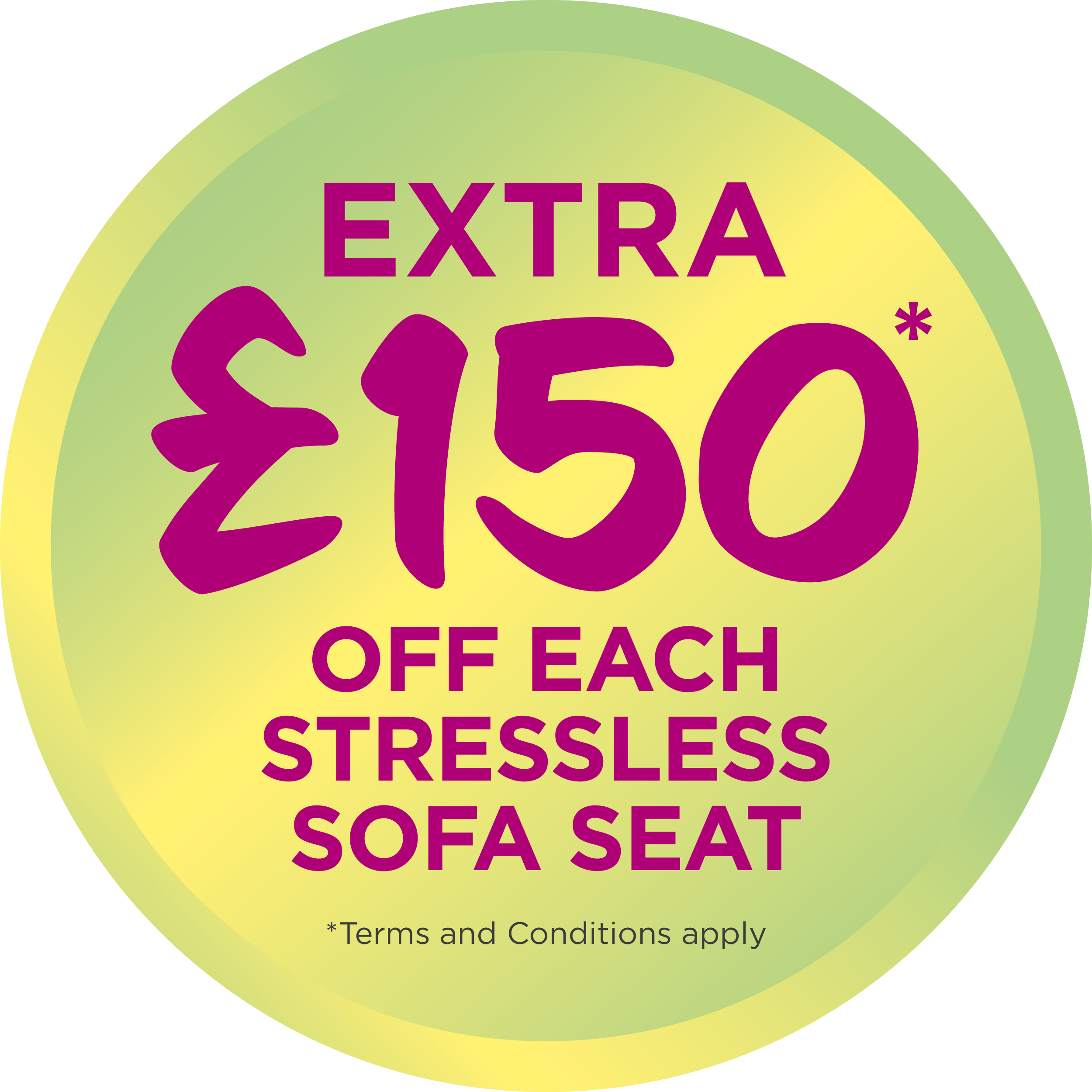 Stressless Stella 3 Seater Sofa