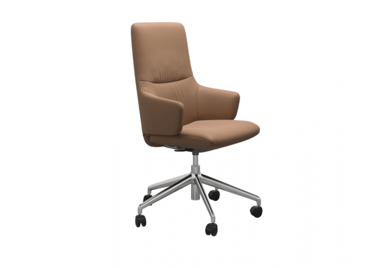 Stressless Mint High Back Home Office Chair with Arms