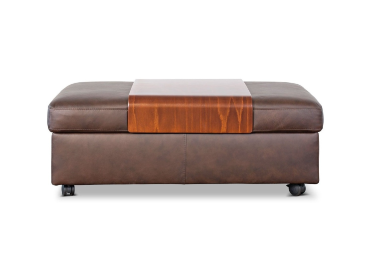 Stressless Ottomans Double Ottoman with Table